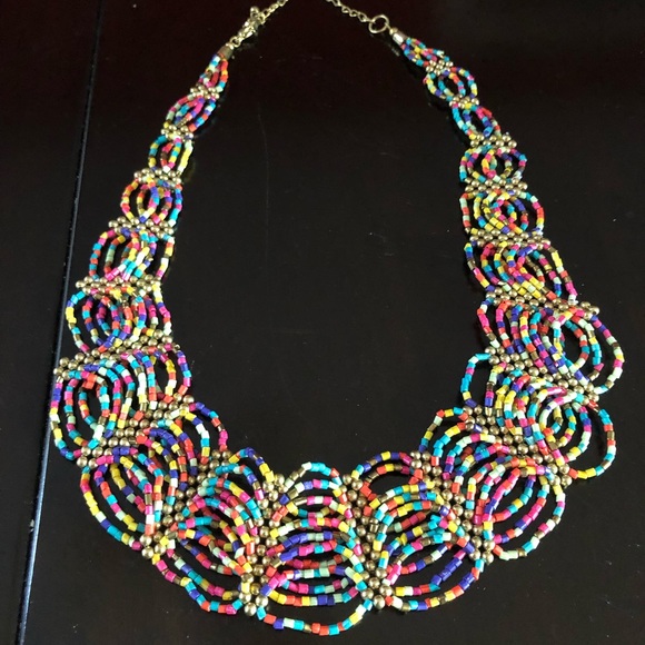 Jewelry | Multicolor Beaded Necklace | Poshmark